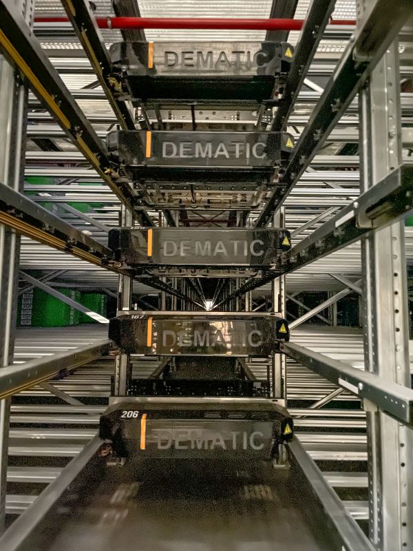 320 units Dematic Multishuttle DMS 2 31.5 kg | P10134